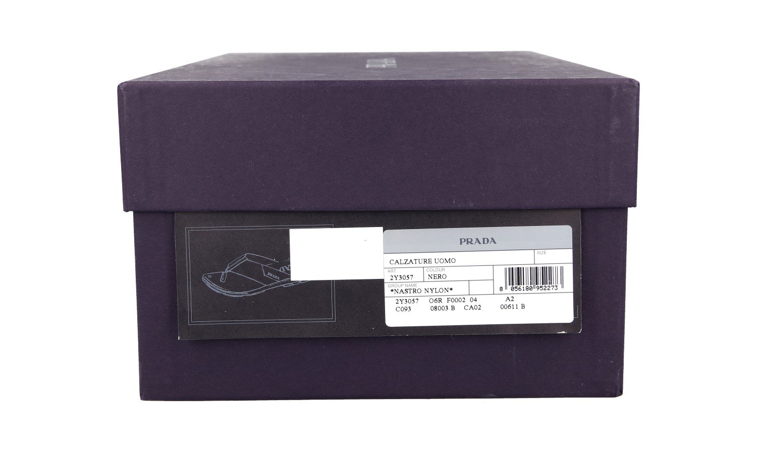PRADA THONG SANDALS SHOES 2Y3057 BLACK LEATHER NYLON NEW US PRADA THONG SANDALS SHOES 2Y3057 BLACK LEATHER NYLON NEW US